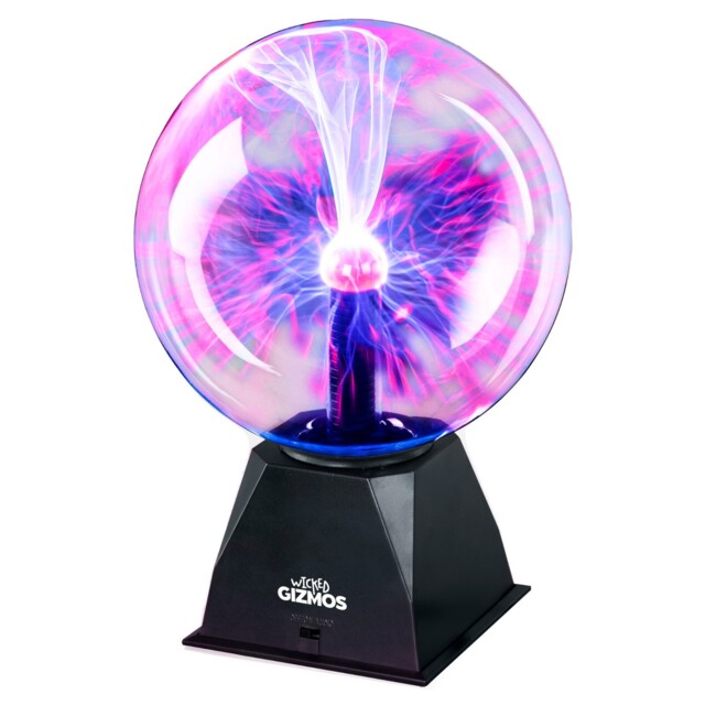 "Wicked Gizmos 8"" Electric Plasma Ball Night Light Touch Sensitive" by ...