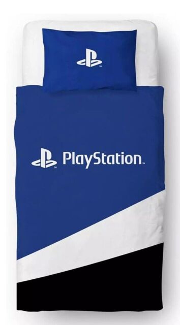 Playstation Official Single Duvet Cover Set Banner Design 2in1 Bedding ...