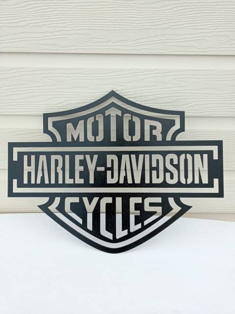Motorcycle Wall Decor - Vintage Art, 5mm Wood Laser Cut - Garage Sign ...