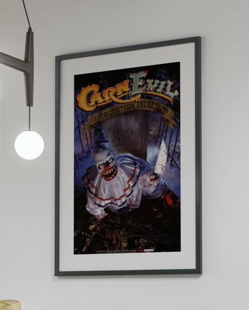 Carnevil 1998 Arcade Retro Video Game Poster 24 X 36 Inches by Etsy ...