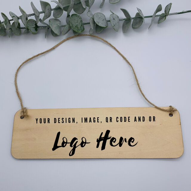 Wooden Logo Sign, Craft Fair Custom Wall Hanging, Gifts For Small ...