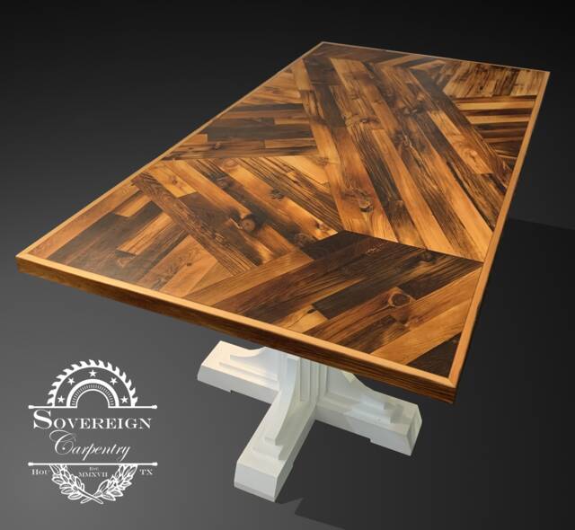 Reclaimed Barn Wood Dining Table - Made To Order by Etsy | ufurnish.com