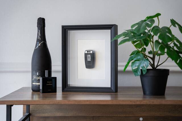 Framed Rolls Royce Key // Wall Art Display Decoration by Etsy ...