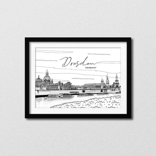 Dresden Poster Horizontal by Etsy | ufurnish.com