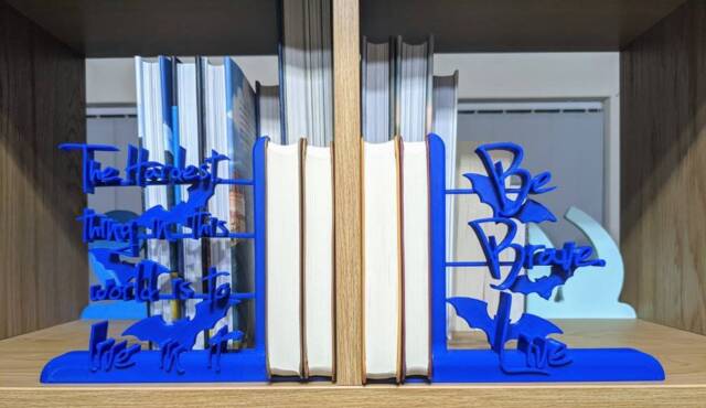 Decorative Lightweight Bookends - Buffy The Vampire Slayer 3D Printed ...