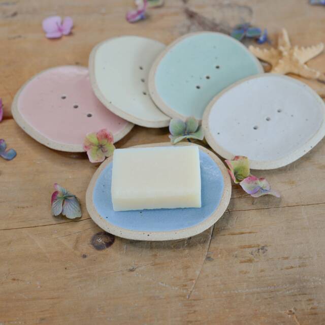 Small Soap Dish in 5 Pastel Shades by Etsy | ufurnish.com