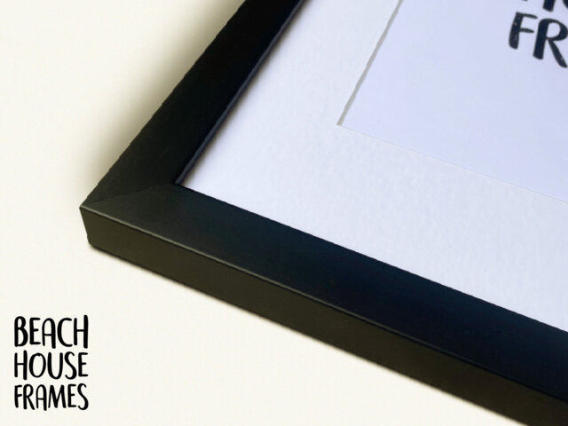 Black 8x10 Frame Thin Frame Handmade Photo Modern Black 10x8 Photo ...