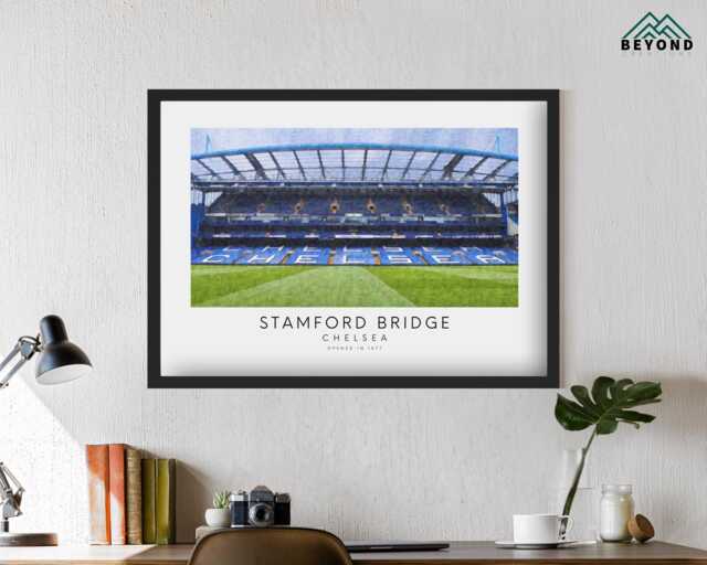 Chelsea Fc Stamford Bridge Art Print - Frame Impressionist Painting ...