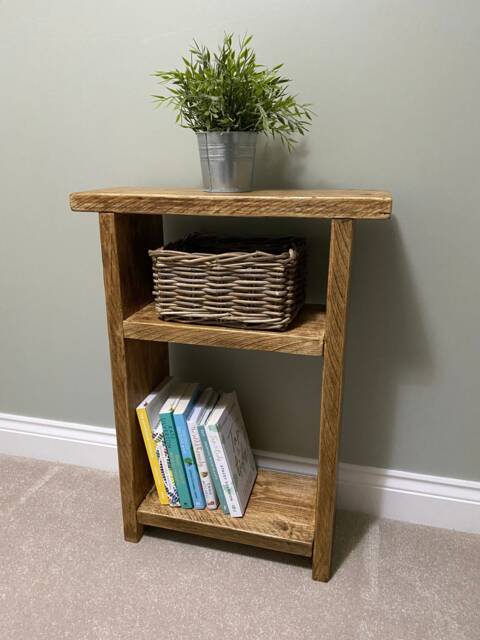 Rustic Side Table - Bedside Storage Unit Reclaimed Wood by Etsy ...