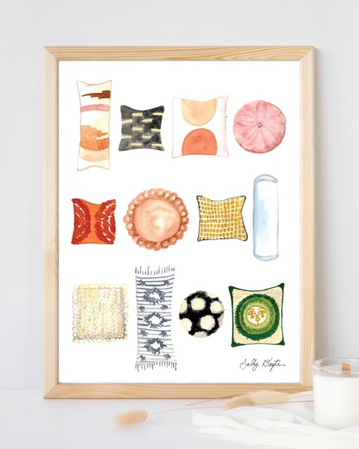 Pillow Art Print by Etsy | ufurnish.com