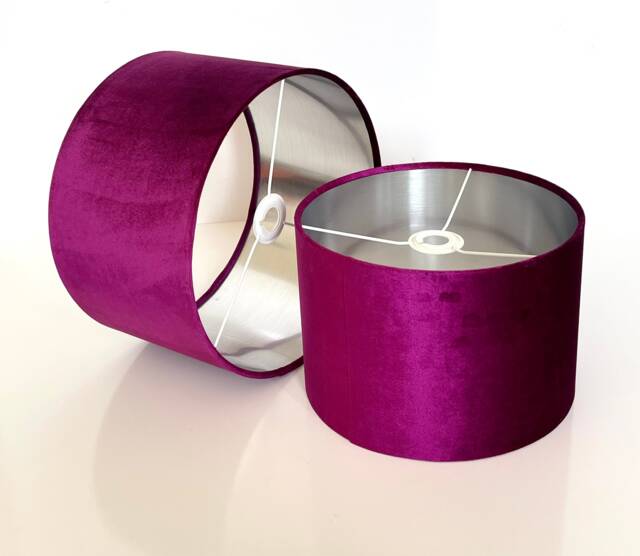 New Luxury Premium Quality Glamour Fuchsia Pink Velvet Fabric With ...