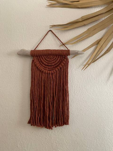 Made To Order Semi Circle Macram?? Wall Hanging, Half Moon Macram??, Boho Hanging by Etsy ...