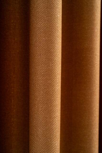 Herringbone Pattern Linen Curtains, 25 Colors, Tab Top, Back Tab ...
