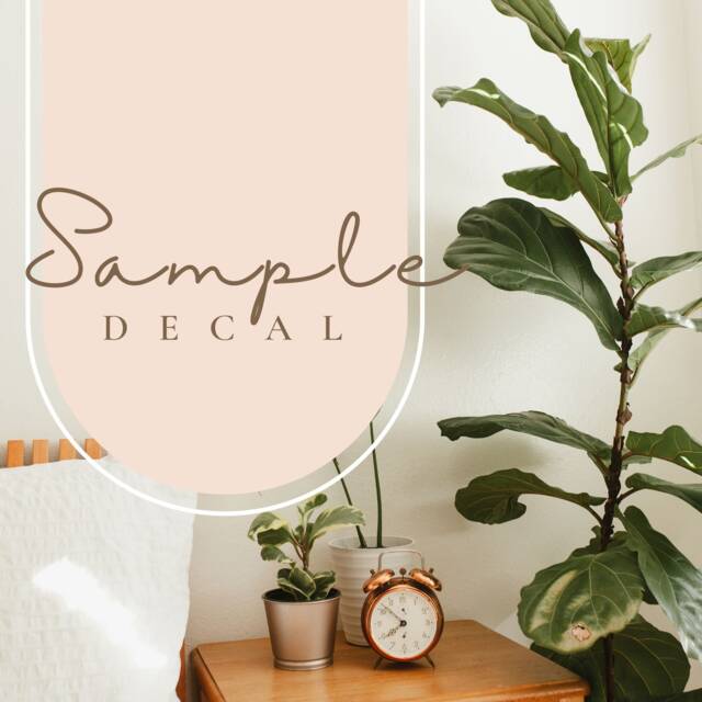 Sample Wall Decal by Etsy | ufurnish.com