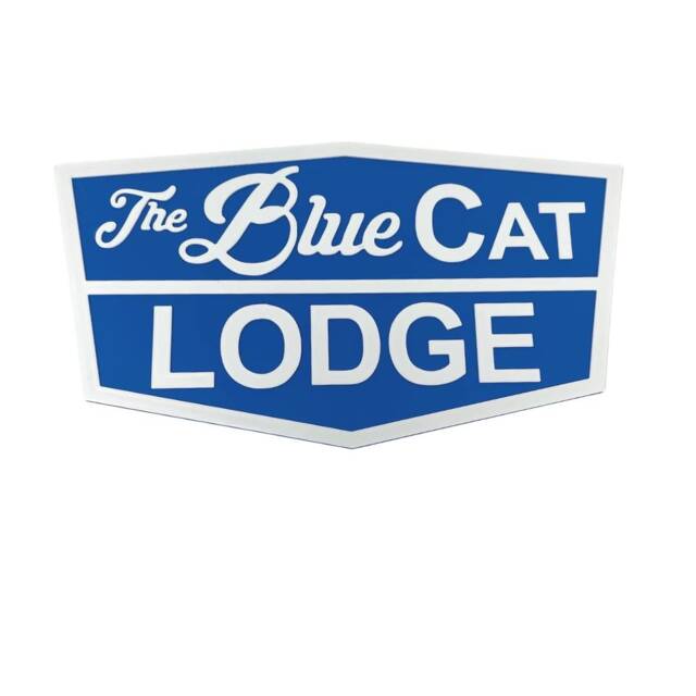 Ozark Blue Cat Lodge Wall Sign - Perfect For Fans Of The Tv Show ...