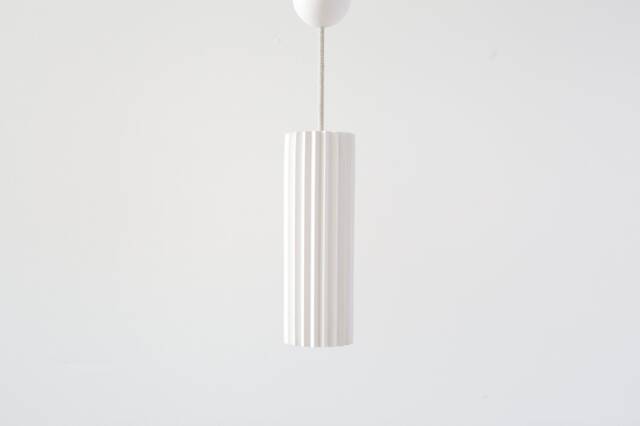 Handmade Plaster Pendant Light Minimalist Cylinder Chandelier by Etsy ...