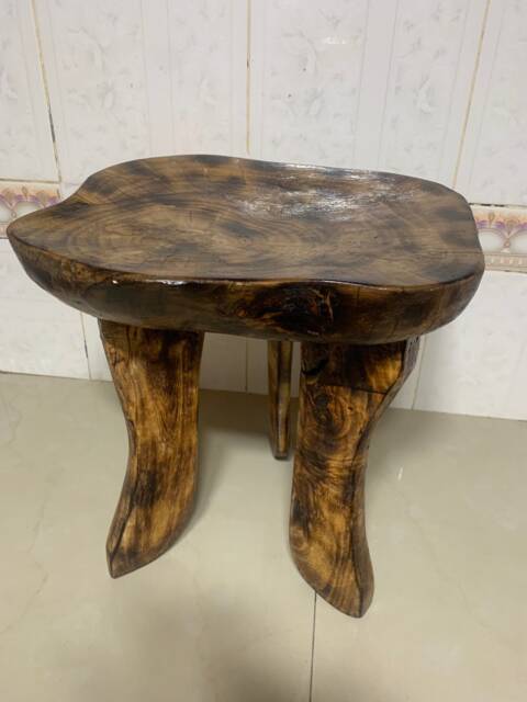 Handmadebedside Stools, African Stool, Decorative Home N Living Solid Wood Handmade Wooden ...
