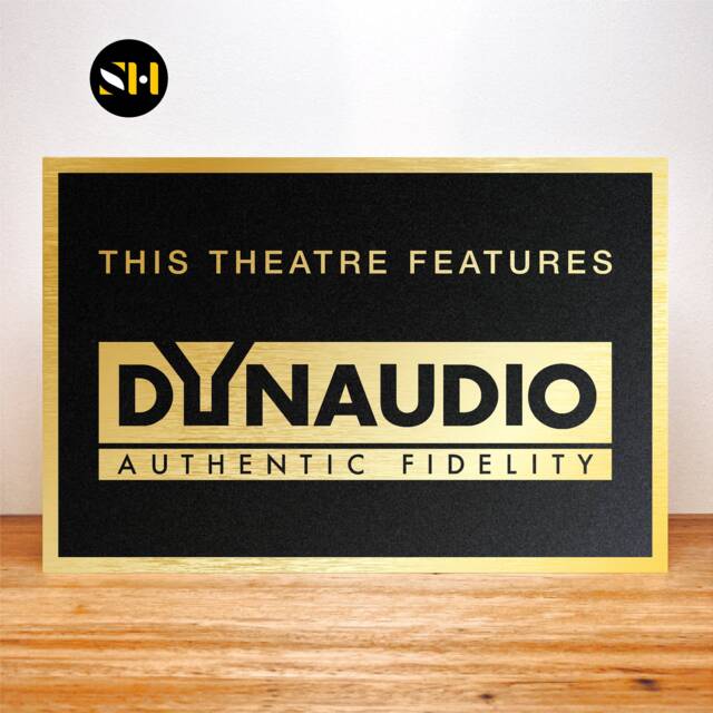 Dynaudio - Home Theatre Signs Signage Cinema Decor by Etsy | ufurnish.com