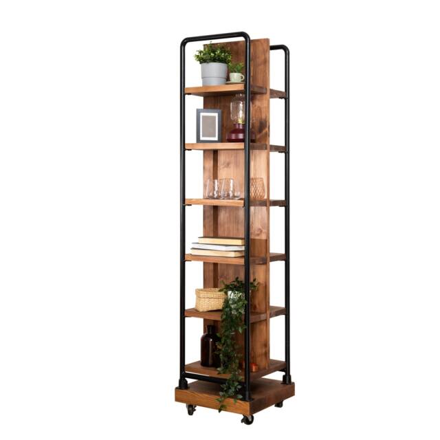 Display Shelving Unit On Wheels - Industrial Timber Style by Etsy ...