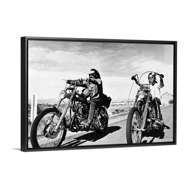 Art Prints On Poster Or Framed Canvas Easy Rider - Coolart Contemporary ...