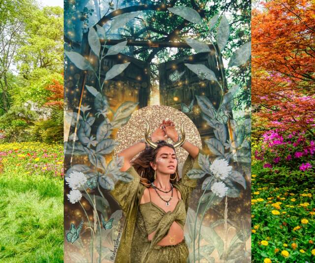 Taurus Collage Art - Wall Decor Woman Print Zodiac Sign Astrology by ...