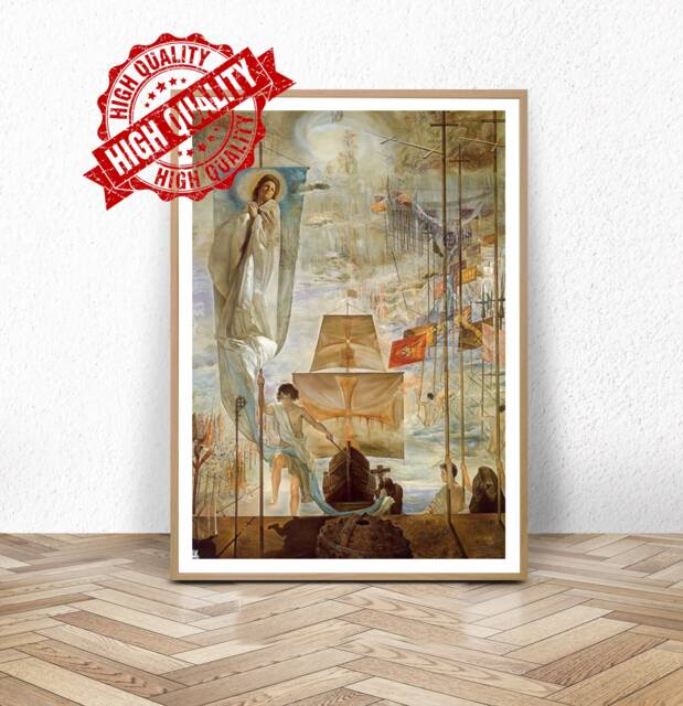 The Discovery Of America By Christopher Columbus/Salvador Dali Museum ...