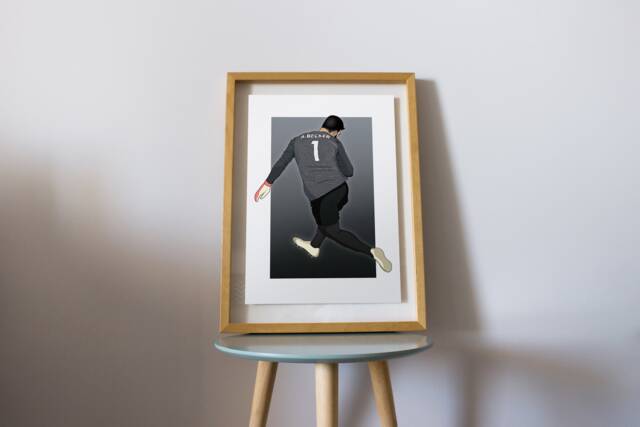 Alisson Becker Goal Print - Vs West Brom Art Liverpool Fc by Etsy ...