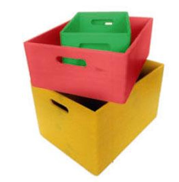 All-Purpose Box/stacking Box Color Small Red by Etsy | ufurnish.com