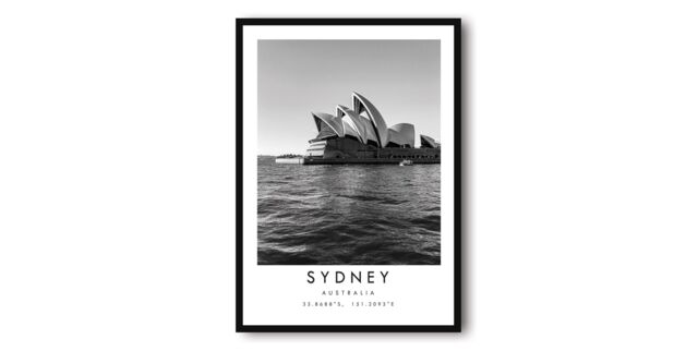 Sydney Opera House Print Minimalist Australia Wall Art by Etsy ...