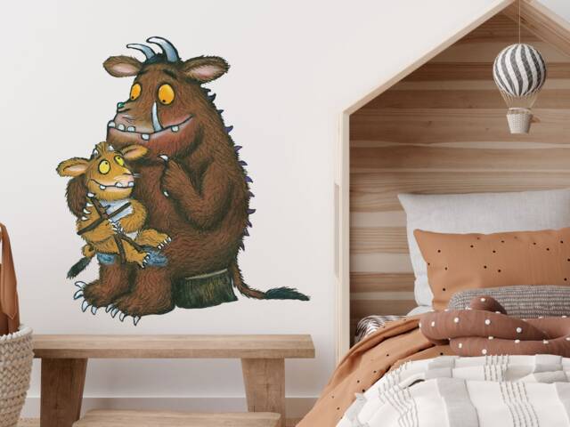 The Gruffalo & Gruffalo's Child Wall Sticker, Wall Sticker, Decal ...