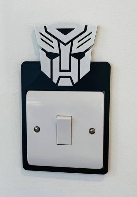 Transformers Autobots Inspired Light Switch Surround Optimus Prime ...