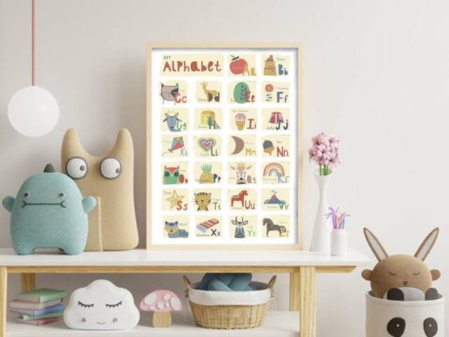 Scandi Style Alphabet Print by Etsy | ufurnish.com