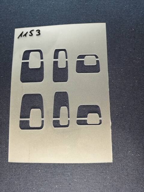 Retro Style Stencil, Flexible, Reusable, 125 Micron, Wall Decor, Home ...