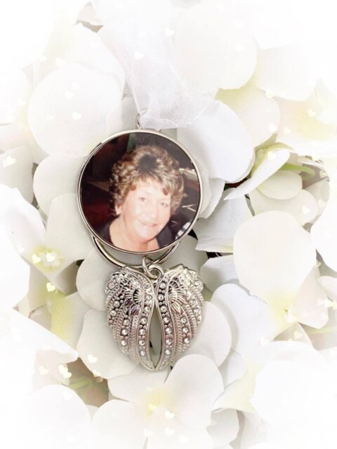 Personalised Angel Wings Tree Decoration, Photo Angel Wings, Wings ...