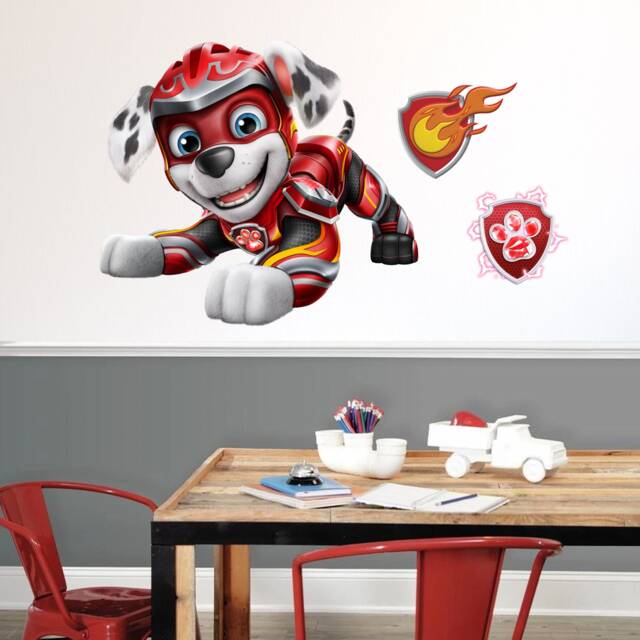 Paw Patrol Wall Sticker - The Mighty Movie Marshall Decal by Etsy ...