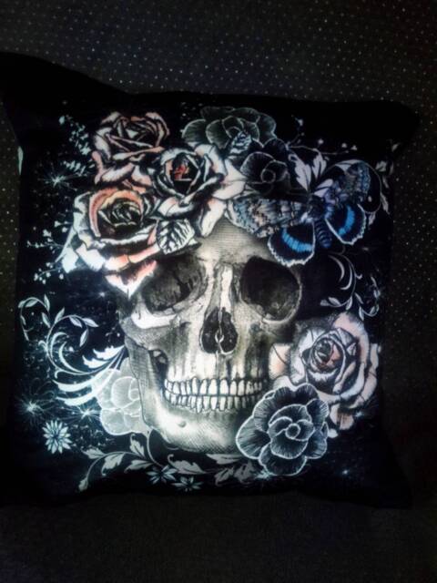45 X Skull Cushion Cover by Etsy | ufurnish.com
