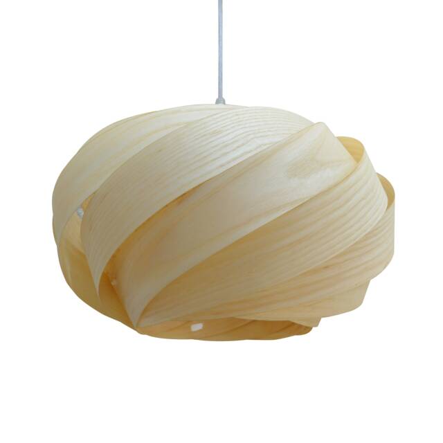 Handmade Nest Pendant Light-American Ash-Ceiling Light-Wood Light ...