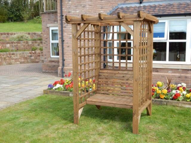 Premium Wooden 2 Seated Garden Arbour by Etsy | ufurnish.com
