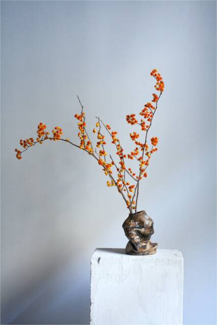 stoneware Ceramic Carved Folded Vase by Etsy | ufurnish.com