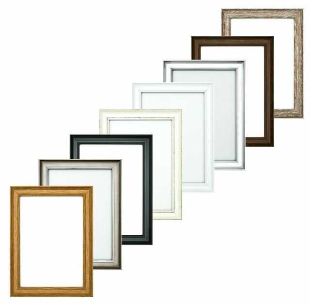A2/A3/A4/A5 Oslo Shabby Chic Range Picture Frame Photo Poster Display ...