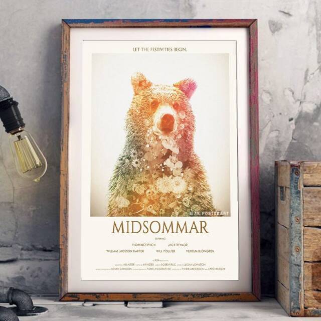 Midsommar - Signed Retro Poster by Etsy | ufurnish.com