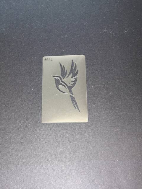 Bird Stencil, Flexible, Reusable, 125 Micron, Wall Decor, Home ...