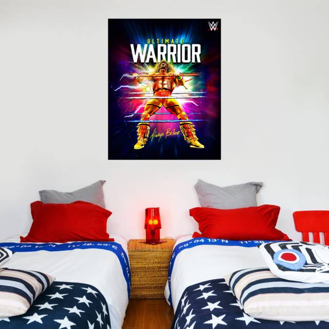 Wwe - Ultimate Warrior Graphic Wall Sticker by Etsy | ufurnish.com