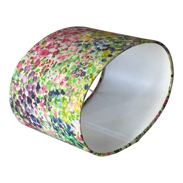 Oval Fusion Abstract Handmade Lampshade, Lampshades, Table Ceiling Lamp ...