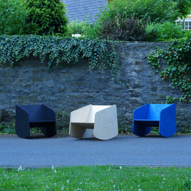 Minimalist Rocking Chair Made Of Multiplex Birch Wood, Handmade by Etsy ...