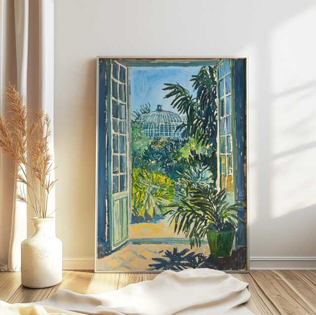 Henri Matisse Open Window Poster, Kew Gardens, Floral Print, Botanical ...