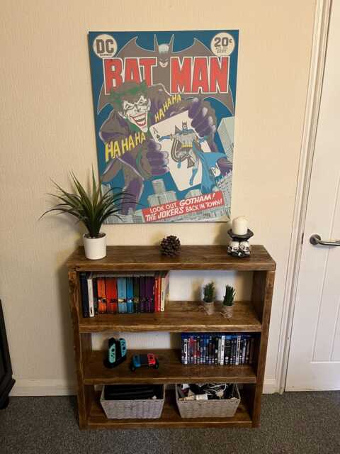 Custom Size Reclaimed Scaffold Board Bookcase. Made To Order Rustic ...