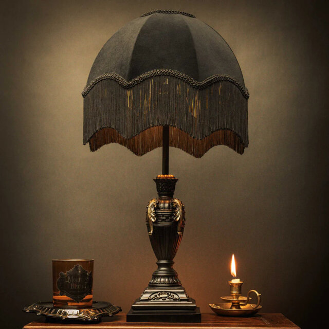 Blakely - Baroque Style Table Lamp - Gothic Lighting Home Decor ...