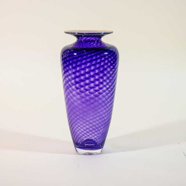 "Blown Glass Shoulder Vase ""Posh Purple" by Etsy | ufurnish.com