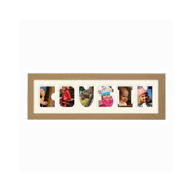 Cousin Photo Frame Word Name Special Gift - 1271 By Photos in A Word by ...